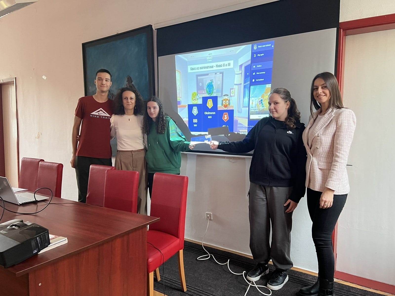 Kviz znanja iz matematike i informatike - Gimnazija ,,Jovan Dučić" Doboj